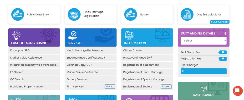 Online EC AP: IGRS Encumbrance Certificate in AP