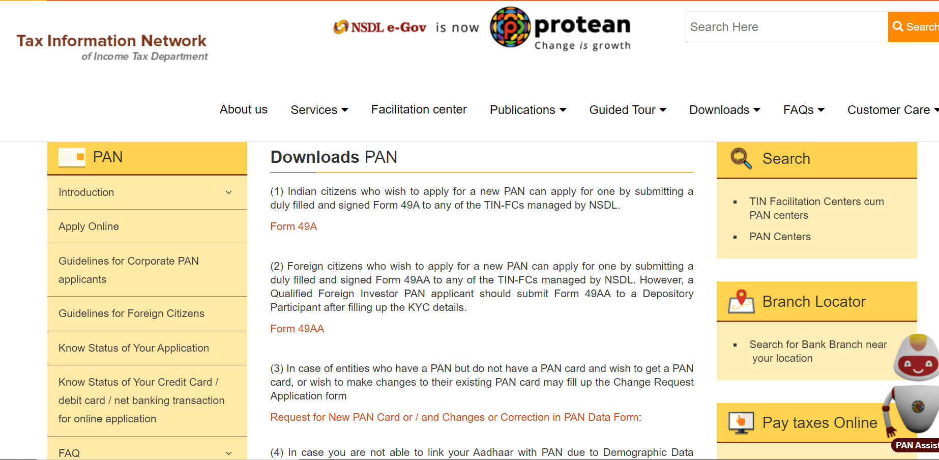 PAN Card Correction: Update Name, Address and Download Form Online