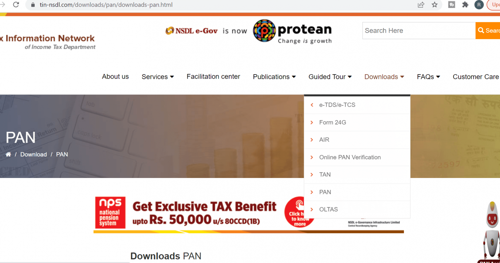 PAN Card Correction: Update Name, Address and Download Form Online