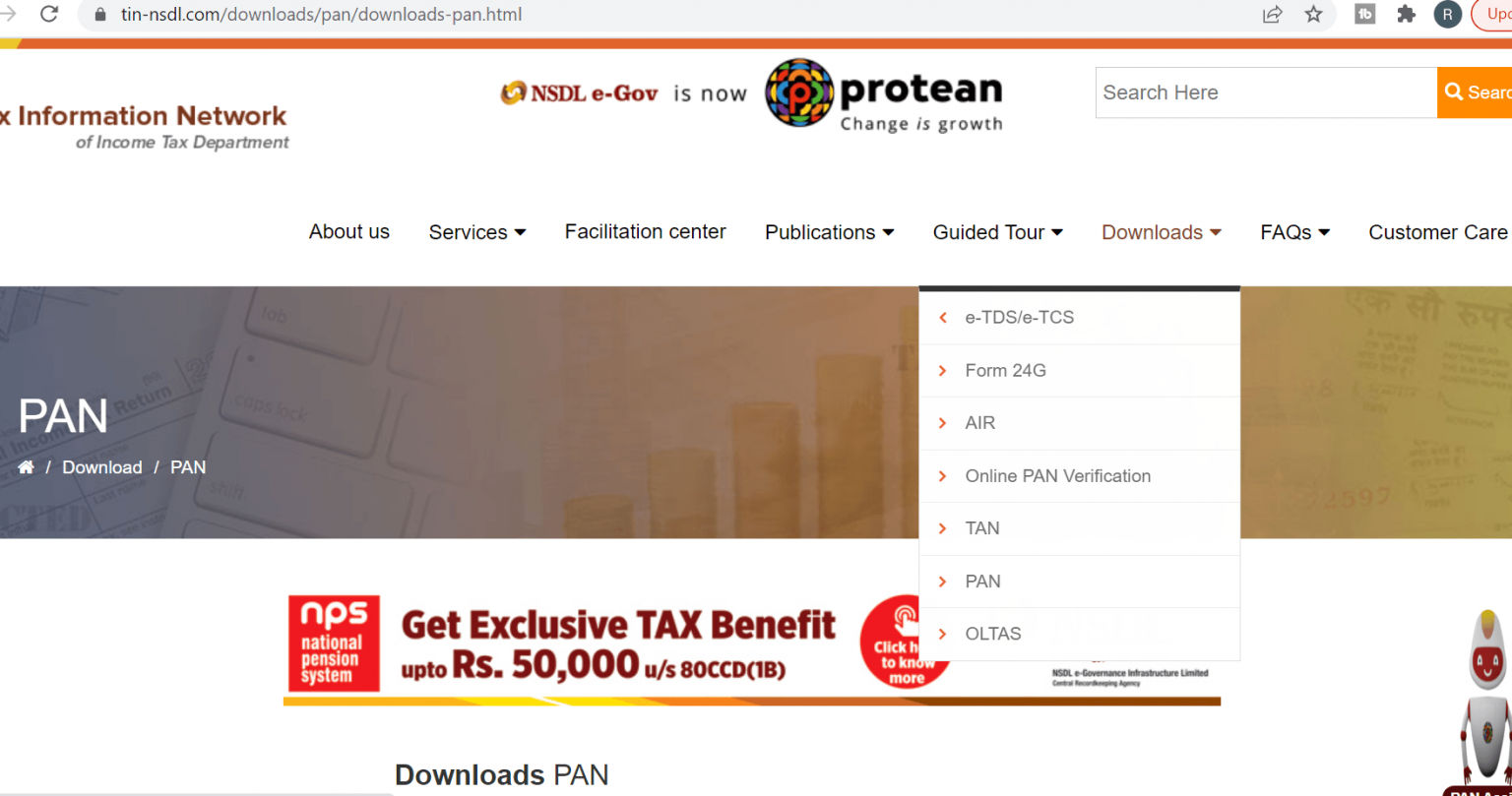 PAN Card Correction: Update Name, Address and Download Form Online