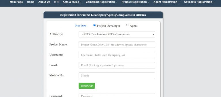 RERA Haryana: How to Register, Fees, Latest Developments