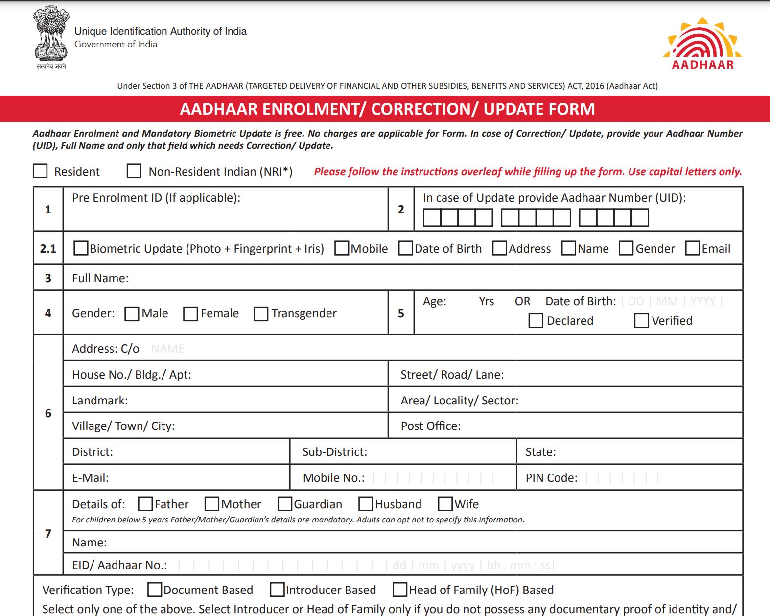How To Update Mobile Number In Aadhaar Card In India 2023 How To Update Mobile Number In Aadhaar Card In India 2023