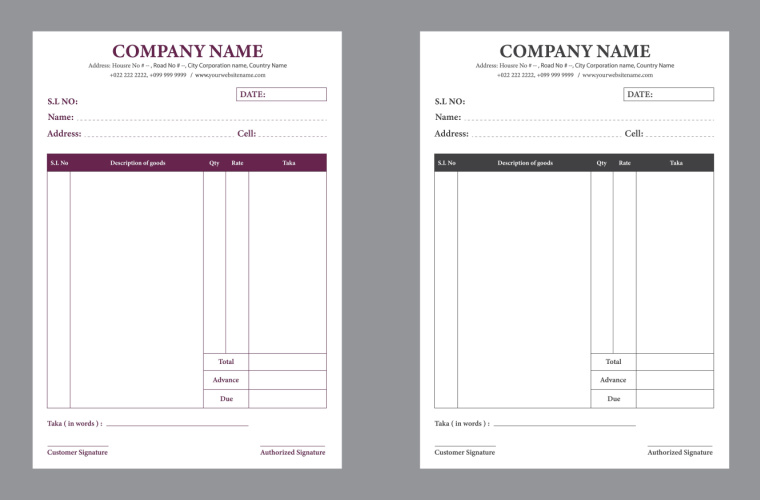 What Is Cash Memo How To Create It Example Format